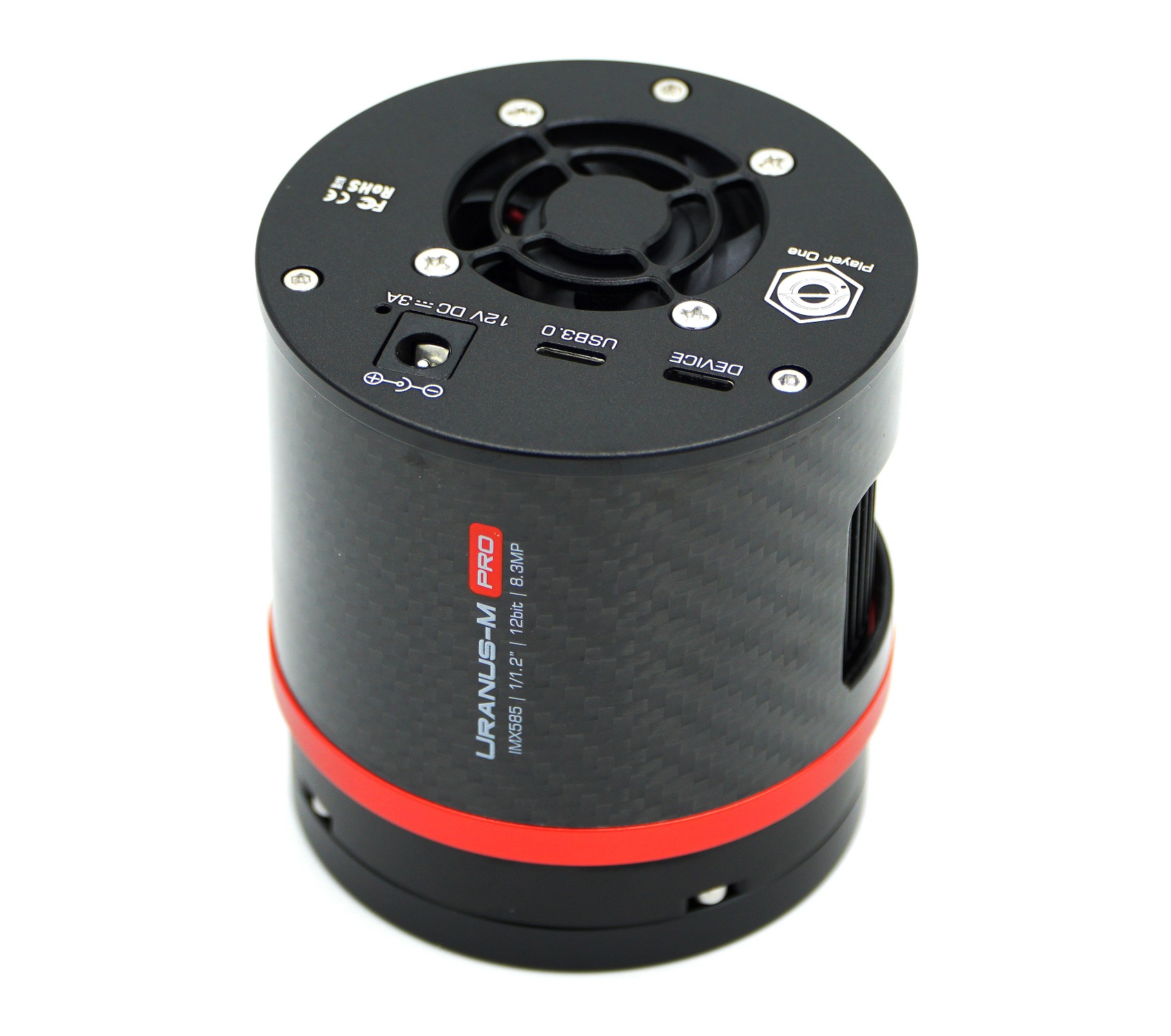 Player One Uranus-M Pro IMX585 USB3 0 Mono Cooled Camera